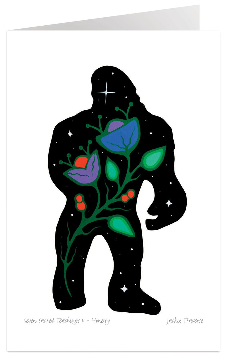 Seven Sacred Teachings II - Honesty by artist Jackie Traverse ...