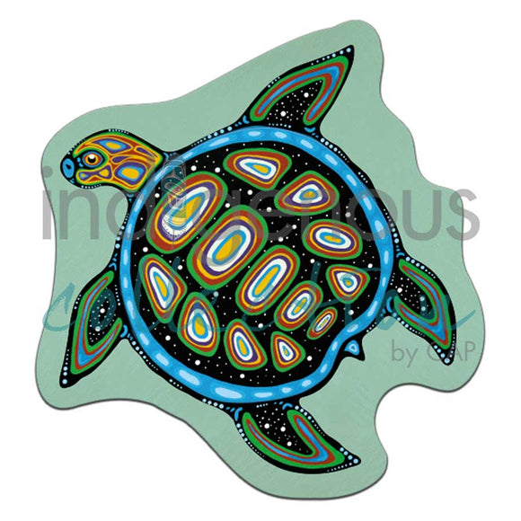 Turtle 3D Magnet by artist Jackie Traverse - Anishinaabe. Indigenous ...