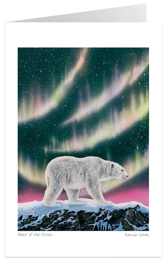 Beast of the Arctic by artist Ronnie Simon – Indigenous Collection
