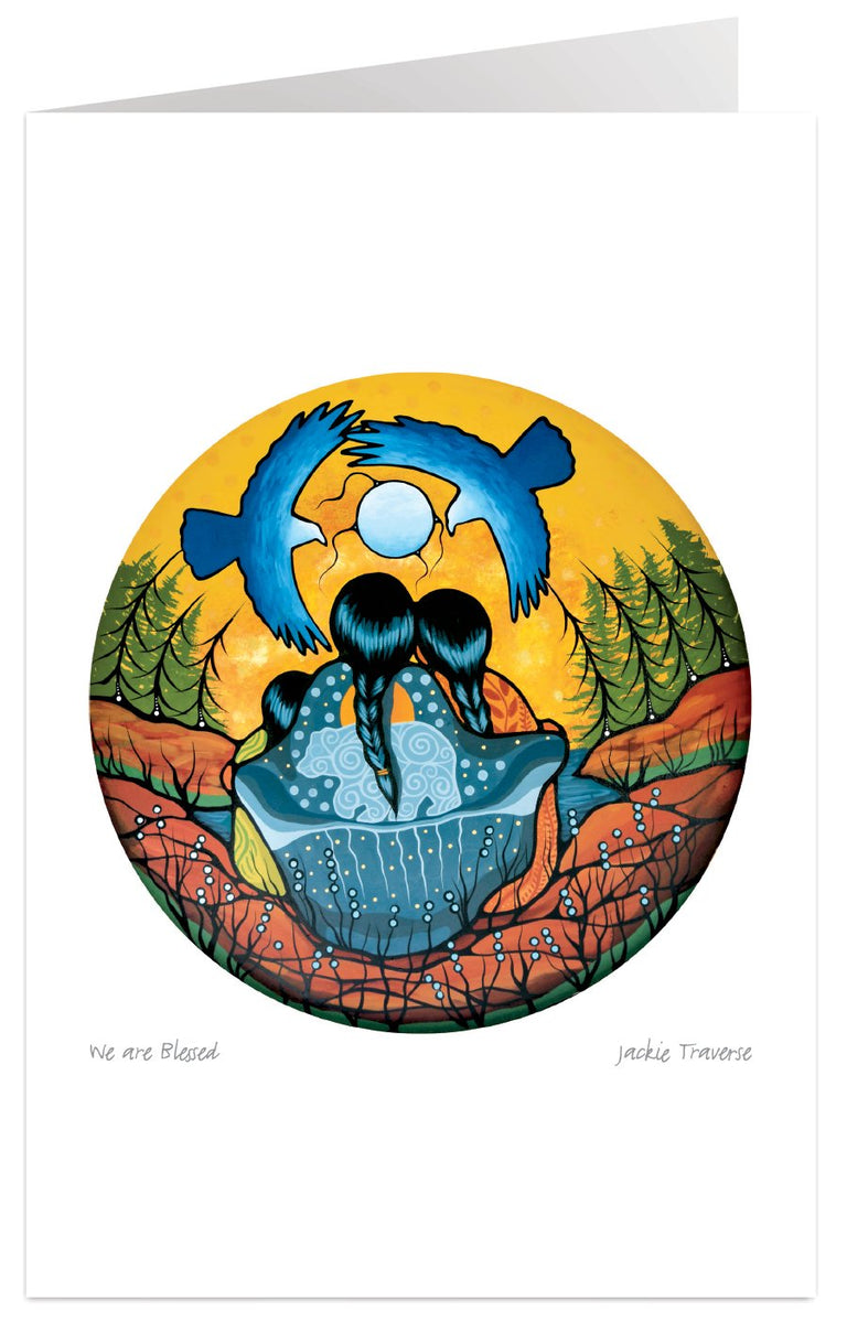 We are Blessed by artist Jackie Traverse – Indigenous Collection