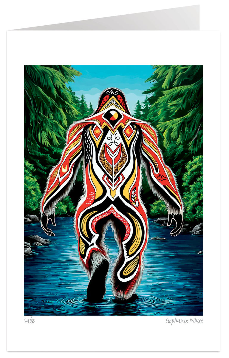 Sabe by artist Stephanie White – Indigenous Collection