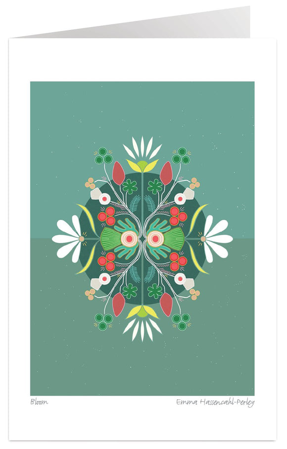 Bloom by artist Emma Hassencahl-Perley – Indigenous Collection