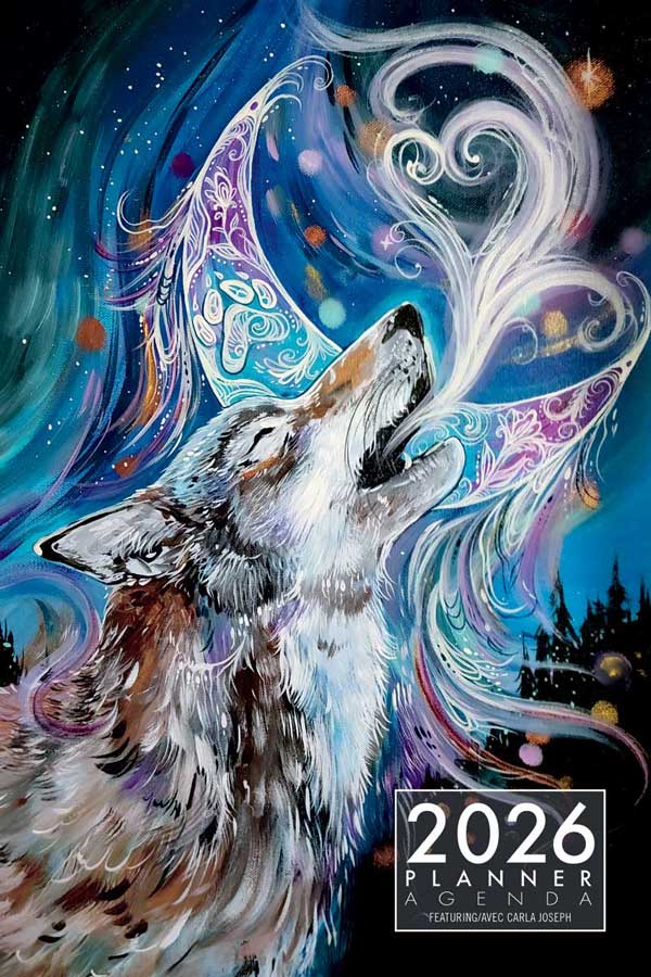 Wolf Moon 2026 Weekly Planner – Indigenous Collection