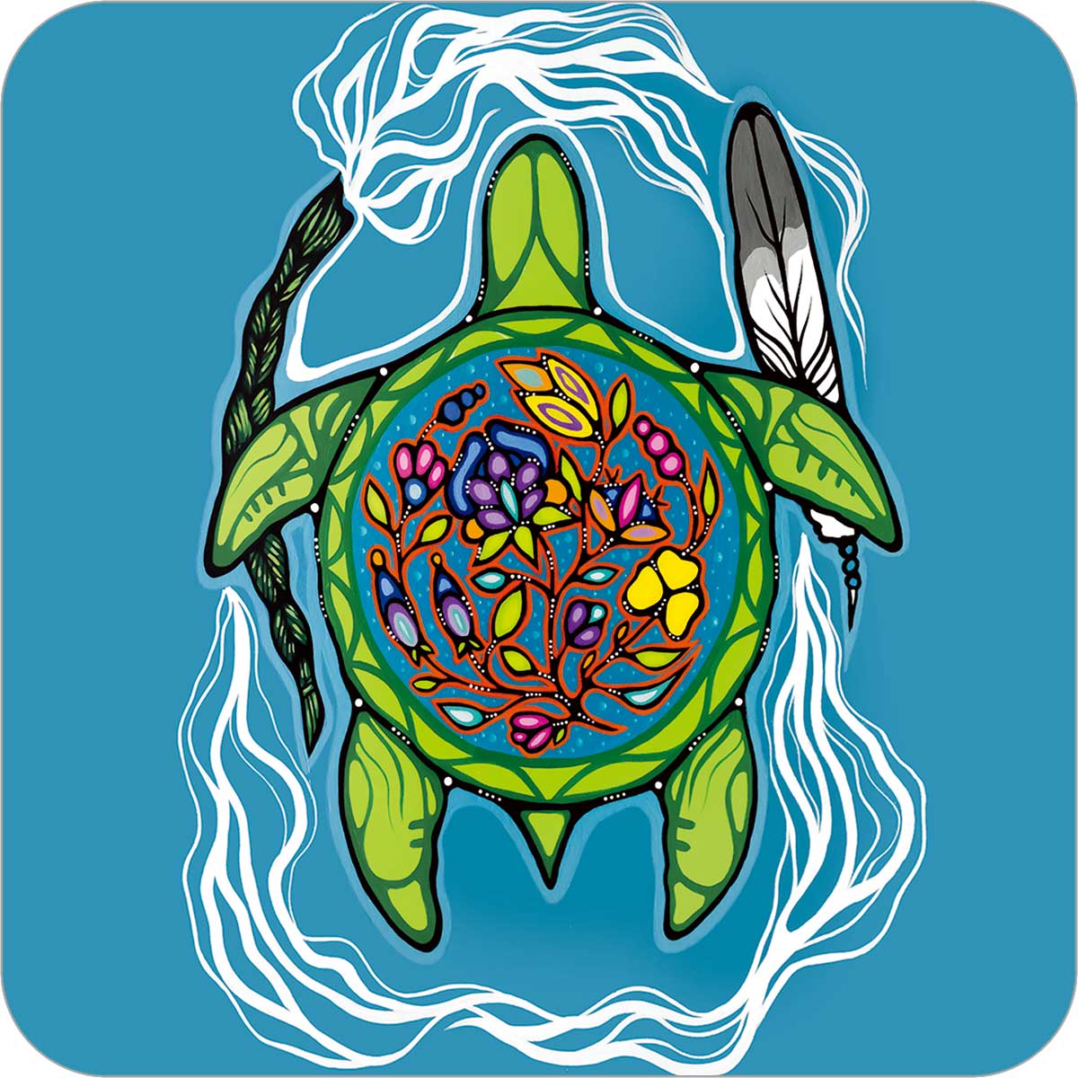 Prayers for Turtle Island Coasters – Indigenous Collection