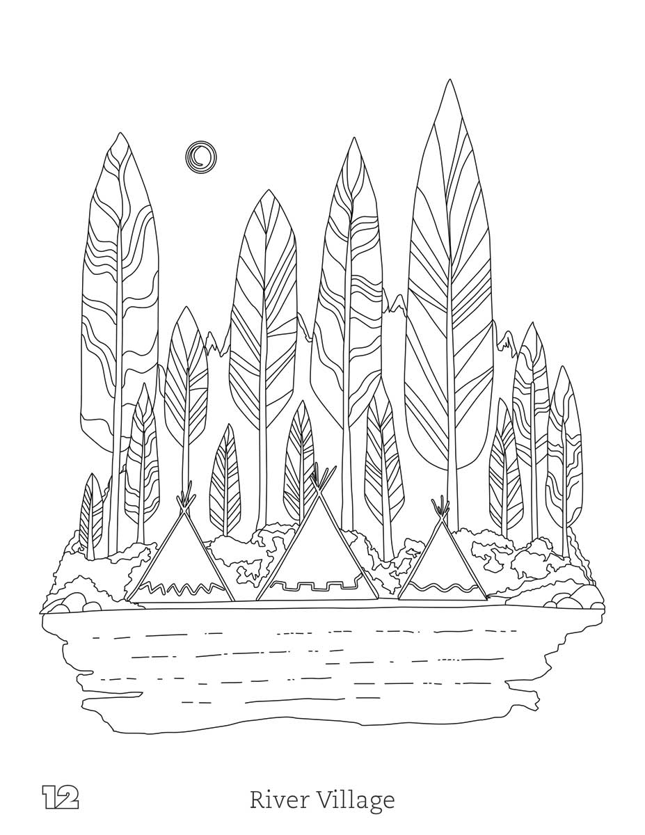 Talon Nash Colouring Book – Indigenous Collection