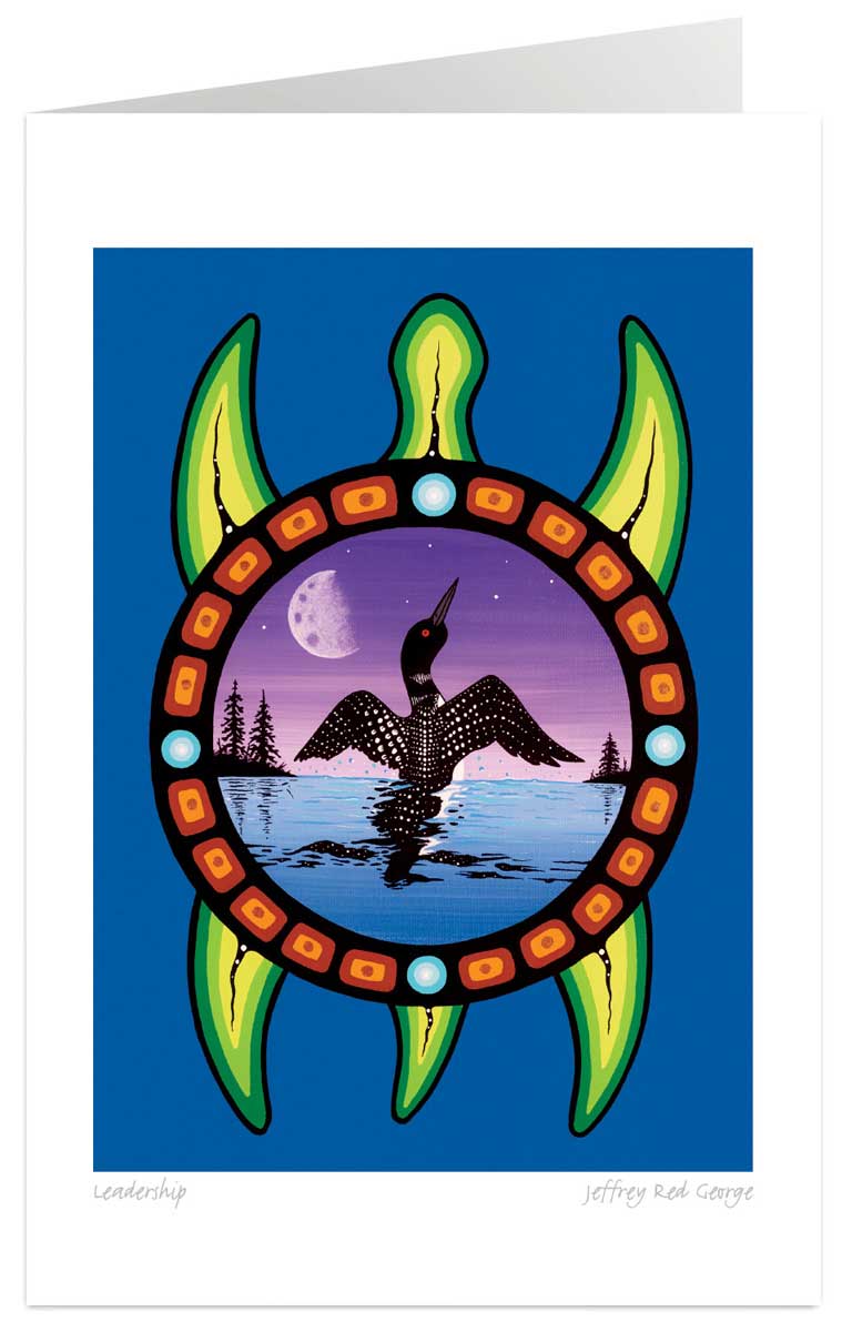 Leadership - 9" x 6" Art Card – Indigenous Collection