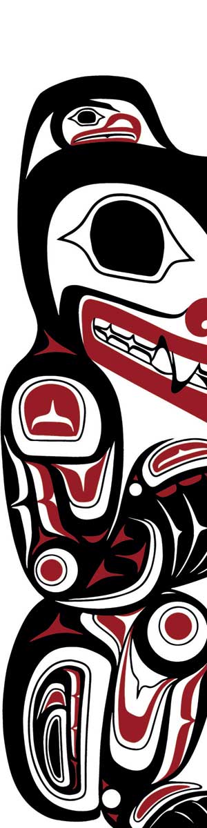 HAIDA GRIZZLY BEAR BOOKMARK – Indigenous Collection