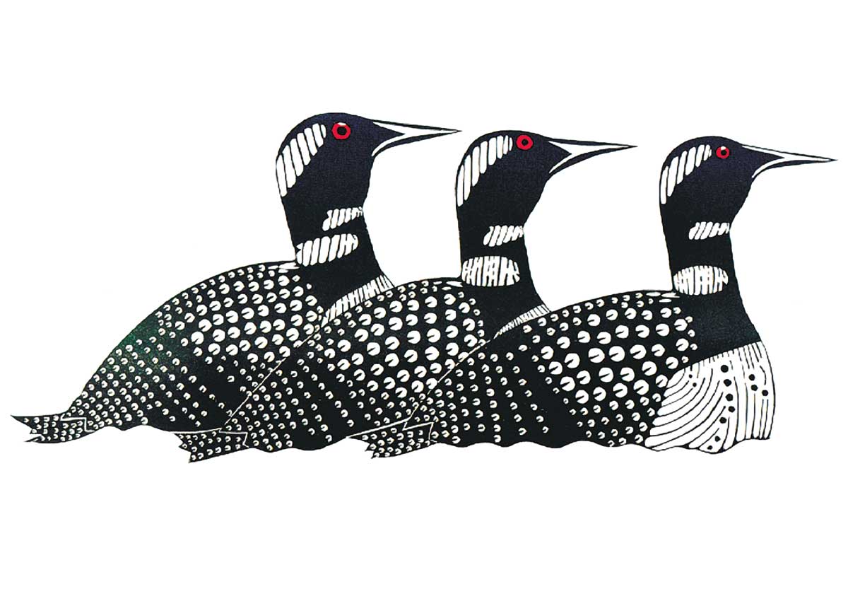 Return of the Loons Magnet – Indigenous Collection