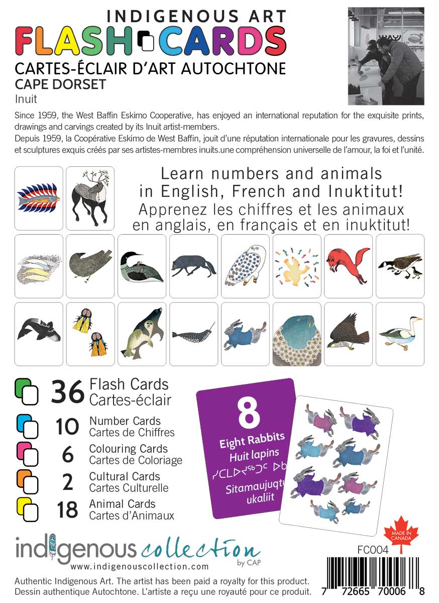 Cape Dorset Flash Cards – Indigenous Collection